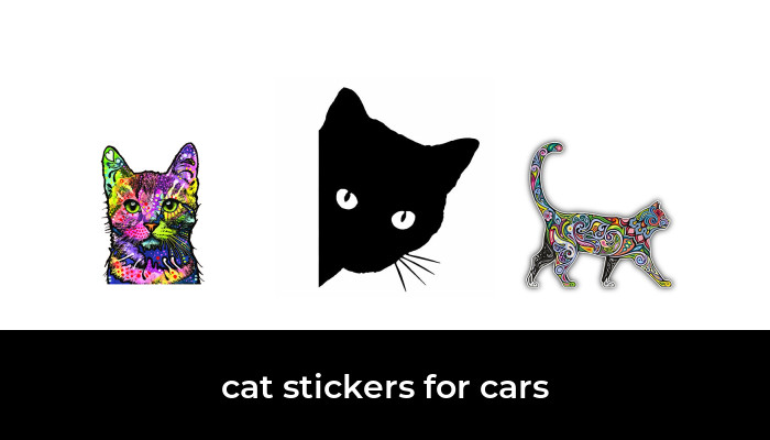 42 Best cat stickers for cars 2022 - After 159 hours of research and ...