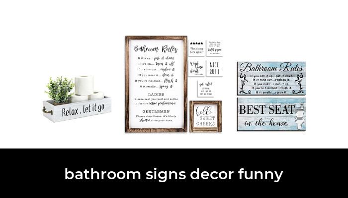 49 Best bathroom signs decor funny 2022 - After 195 hours of research ...