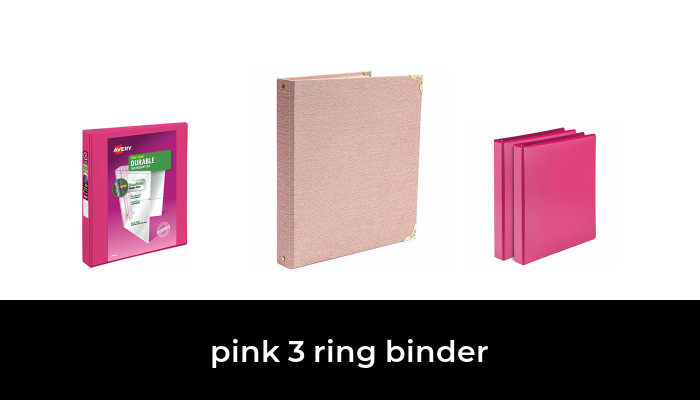 50 Best pink 3 ring binder 2022 - After 189 hours of research and testing.