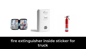 45 Best fire extinguisher inside sticker for truck 2022 - After 176 ...